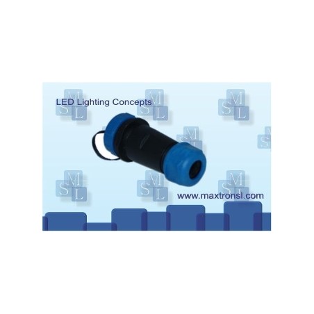 MC2 inline connector male without union nut