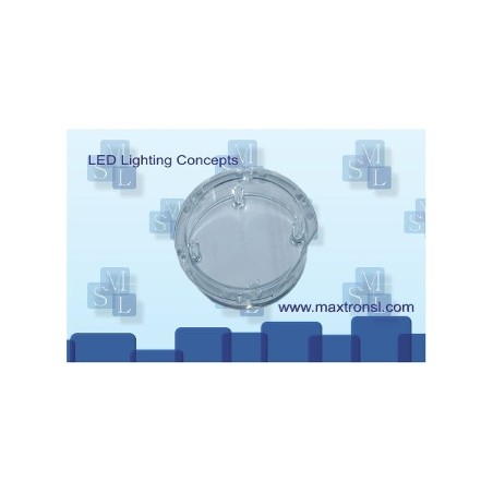 GC-Type Low Profile Clear Lens Semi-circle