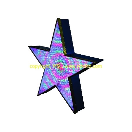 LED Star, MSL Star module in aluminum housing