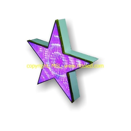 LED Star, MSL Star module in aluminum housing